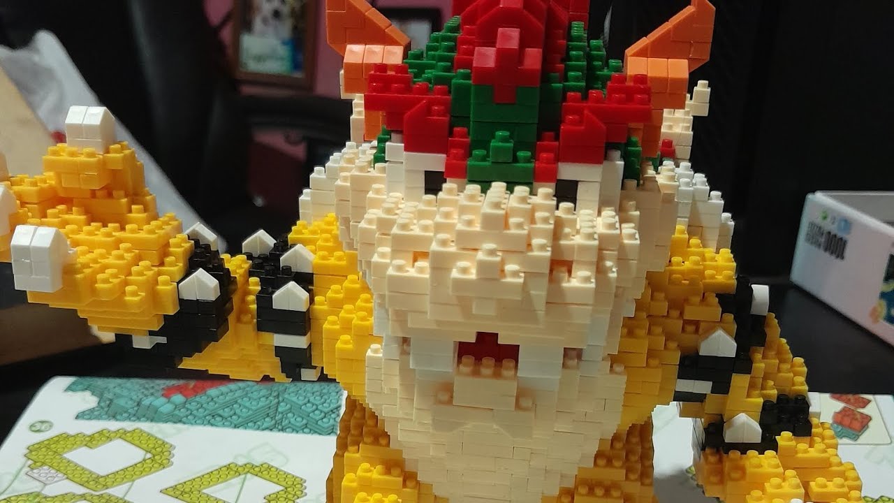 BLOCKS CARTOON SERIES "BOWSER" 2200pcs - YouTube