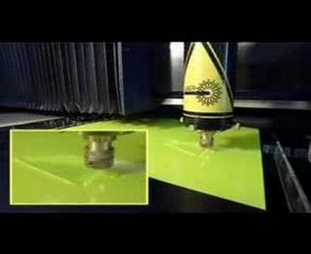 Laser Cutting Perspex - YouTube
