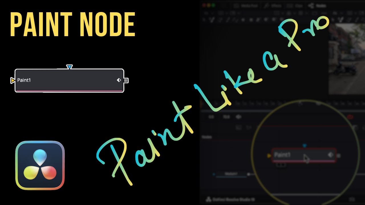 DaVinci Resolve Fusion: Paint Node Explained | Paint Like a Pro with Fusion Paint Tool - YouTube