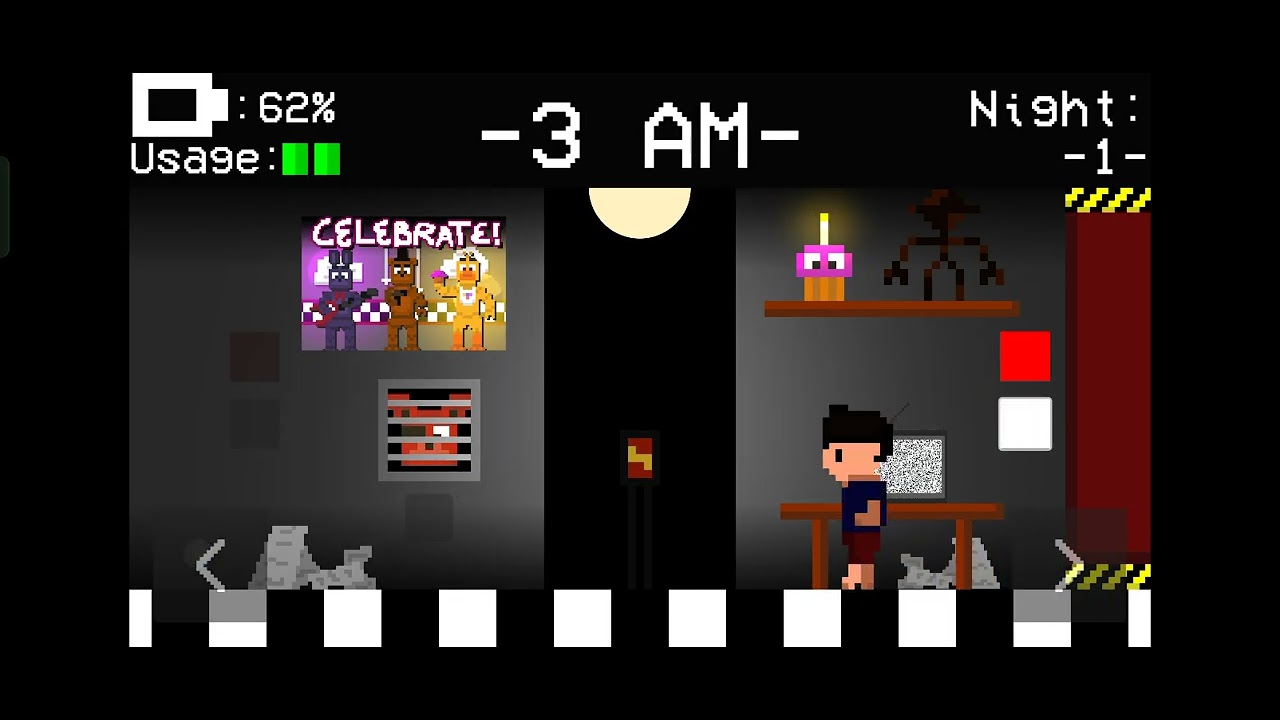playing one 2d night #fnaf #funny #gaming - YouTube