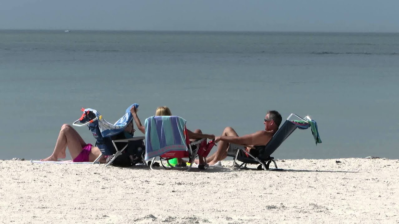 Random People at the Beach - YouTube