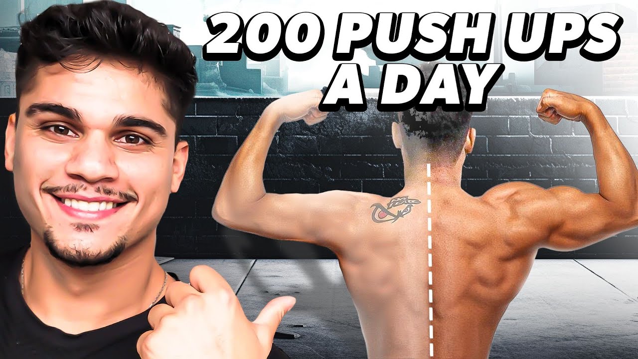 200 PUSH UPS A DAY FOR 30 DAYS CHALLENGE #homeworkout #pushups ...