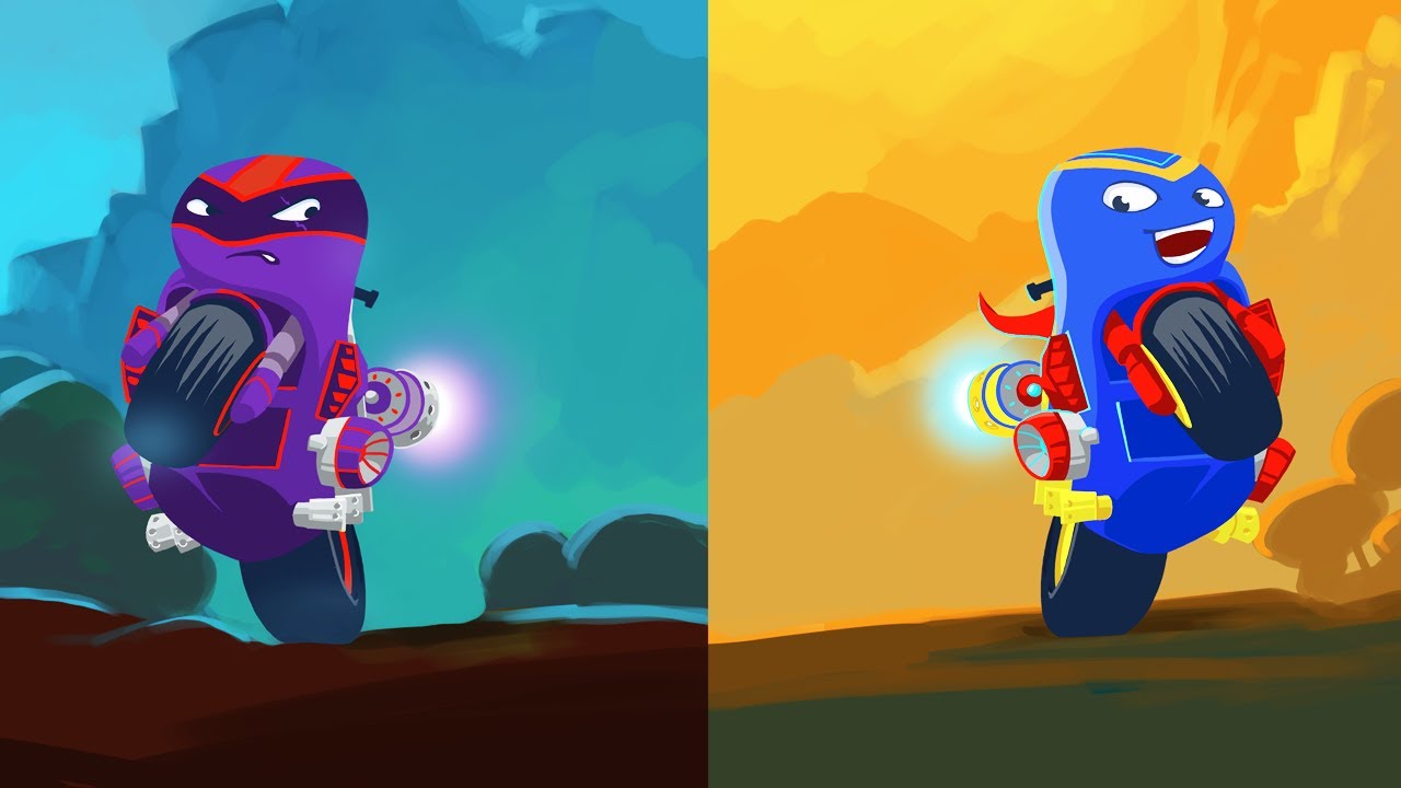 Ricky's in a Twist! 🏍️ 1 Hour Ricky Zoom ⚡ Cartoons for Kids | Ultimate ...