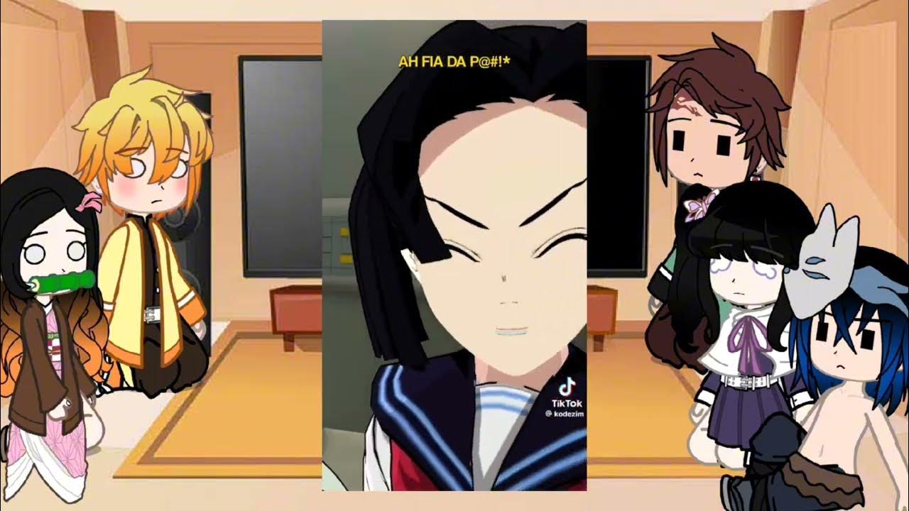 Reagindo A Tiktok De Demon Slayer Vrchat Youtube