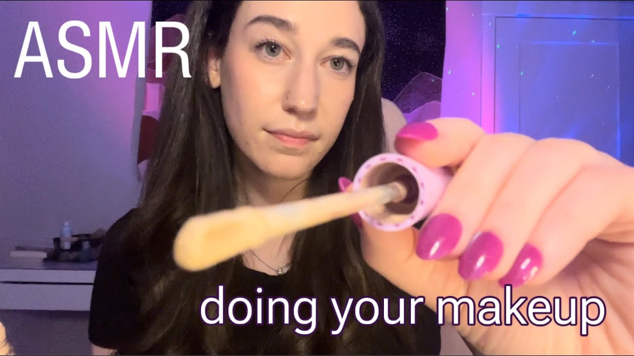 ASMR || Doing Your Makeup 💘 - YouTube