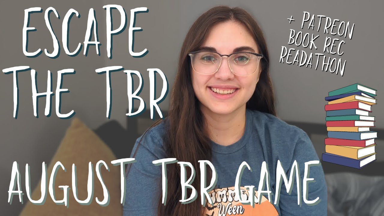 Escape the TBR: August TBR Game ft. my book club and patreon readathon | horror & thriller books ...