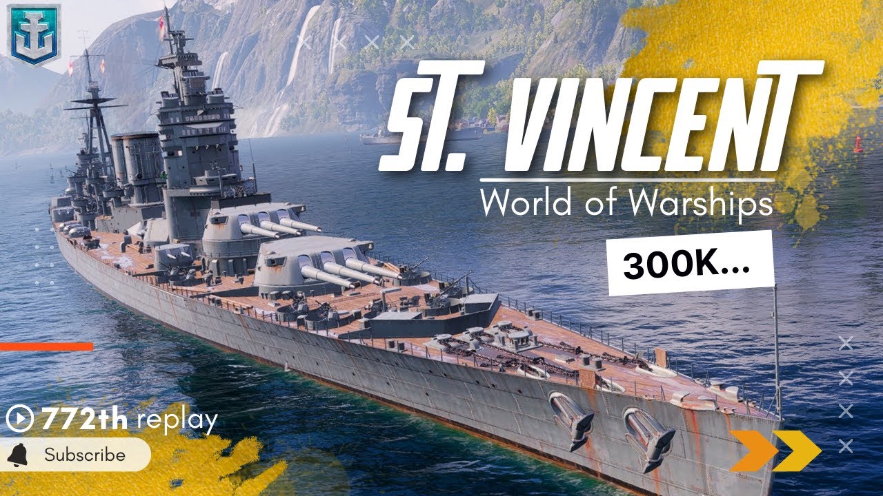 Battleship ST. VINCENT / WoWs / World of Warships #wows # ...