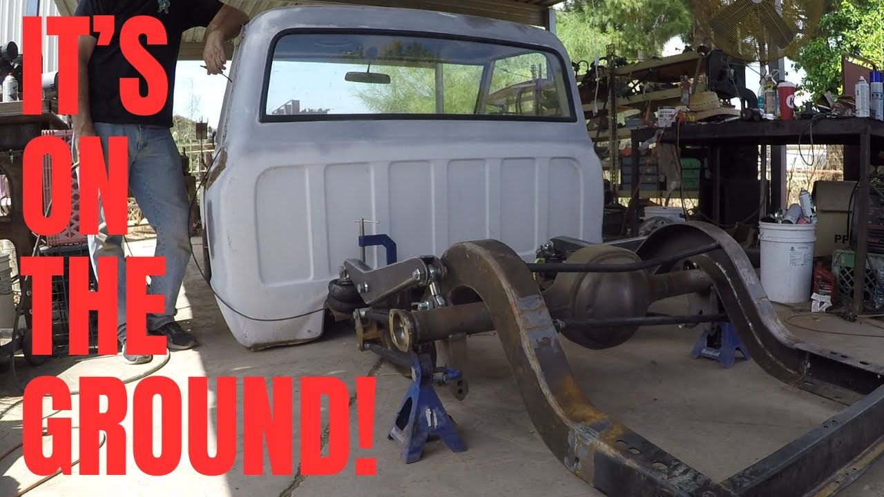 69 C10 Lays the frame on the ground. - YouTube