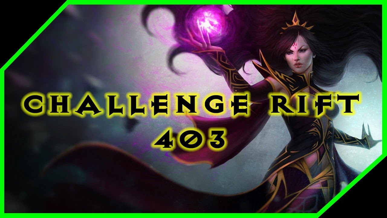 Diablo 3 | Challenge Rift 403 | Chaos Nexus - YouTube