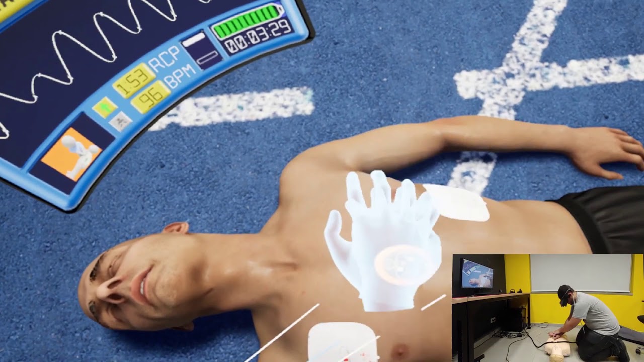 Mixed Reality com Medroom caso CPR - YouTube