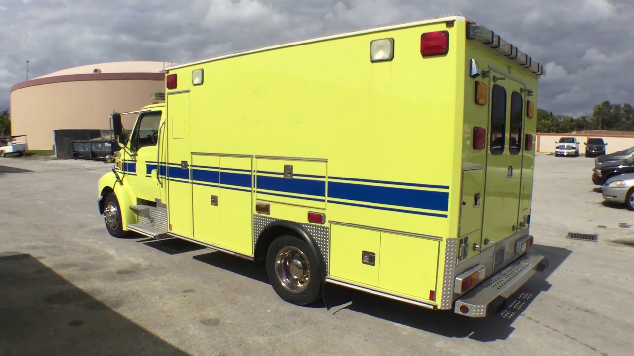 2002 Sterling Acterra Medic Master Fire Rescue Truck - YouTube