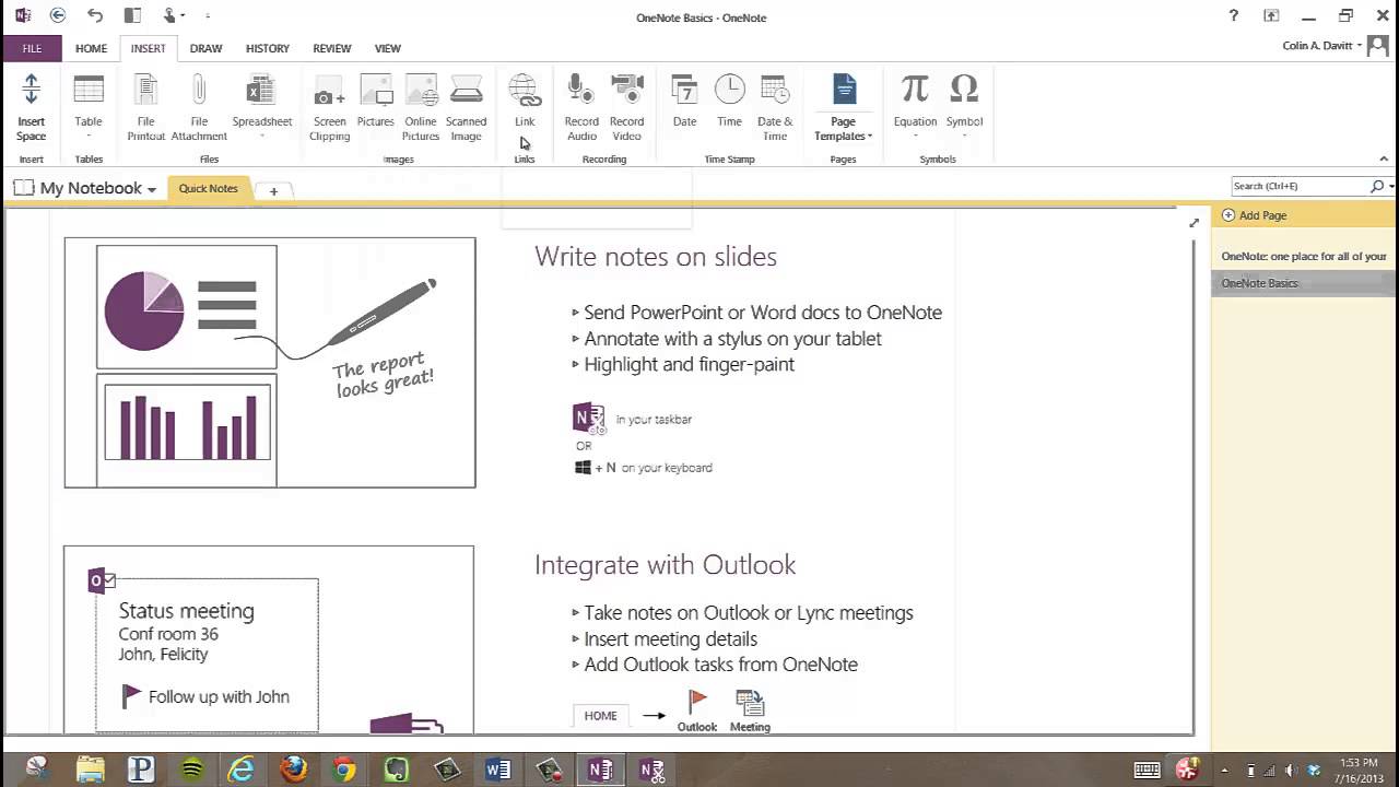 OneNote Overview - YouTube