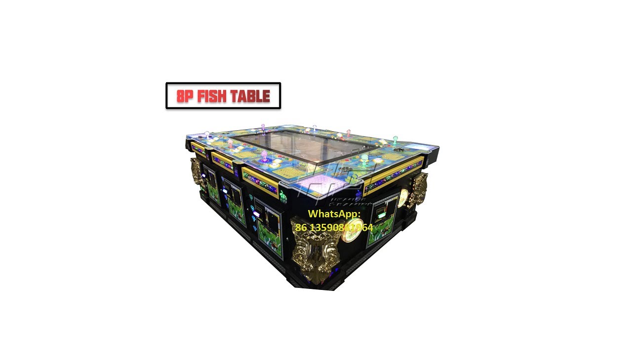 Factory Live 55 Inch LG Screen 8 Players Fish Game Machine,Fishing Game ...