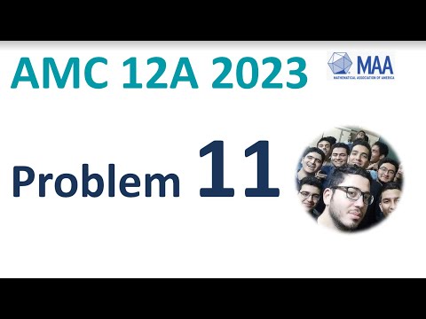AMC 12A 2023 2024 Problem 11 Solution | Course Questions Tutor Date ...