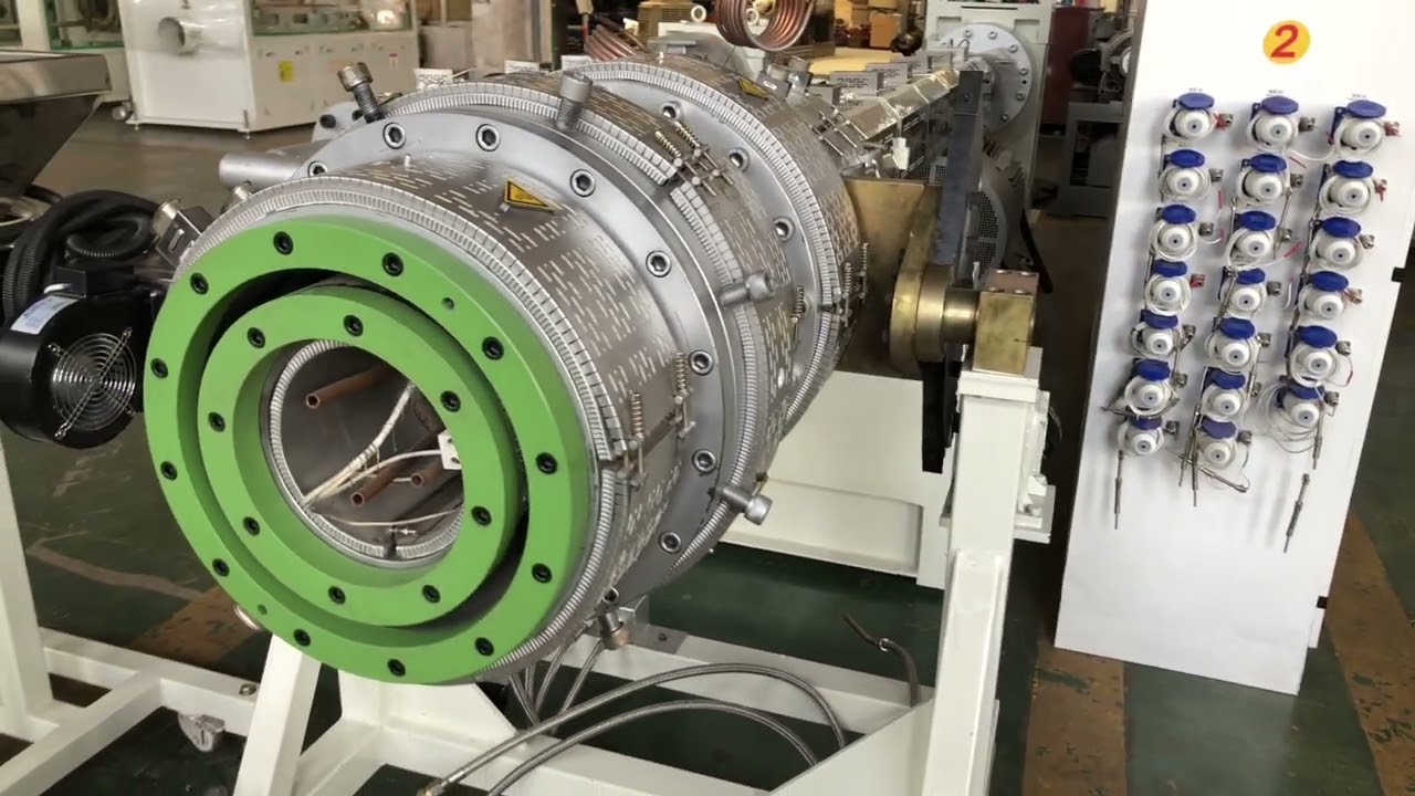 30YEARS PE PIPE MACHINE MANUFACTURER,HDPE PIPE EXTRUSION MACHINE - YouTube