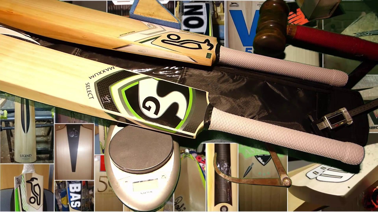 Kookaburra Ghost 450 and SG Maxxum Select Comparison Review - YouTube