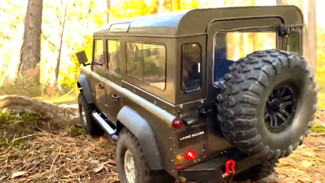 Land Rover Defender 1/8 5TDI - driving the 5 cylinder diesel through ...