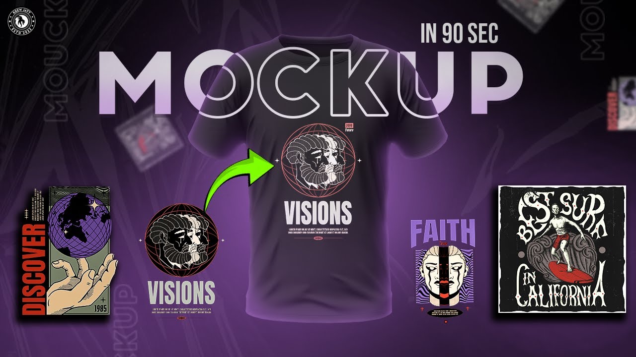 Create mockup in Photoshop #tutorial #youtubeshorts - YouTube