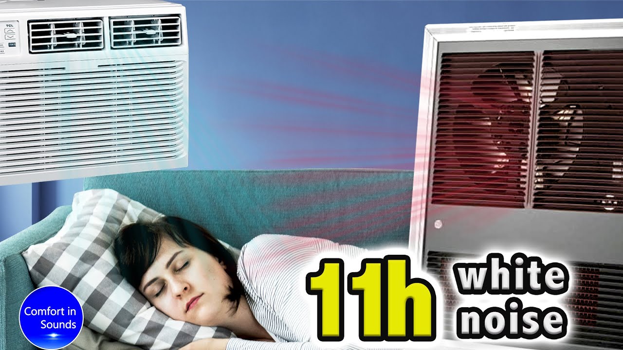 White noise, fall asleep instantly, AC noise, heater noise for sleeping ...