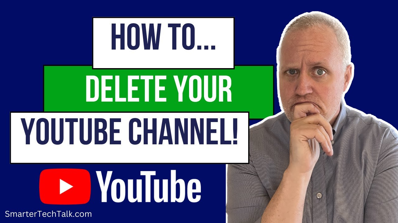 EASILY Delete Your YouTube Channel! - YouTube