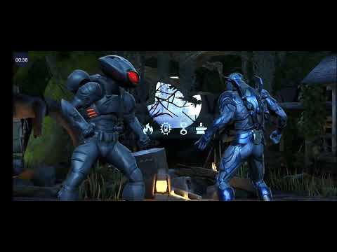 Manta and MvF oneshot Heroic VII Blue Beetle with SP2 disabled | #injustice2mobile