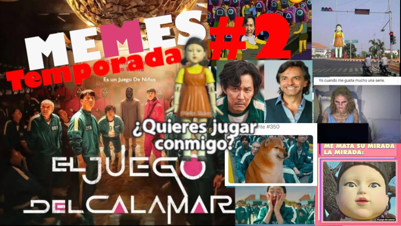 MEMES del juego del CALAMAR #2 🦑🤣 - YouTube