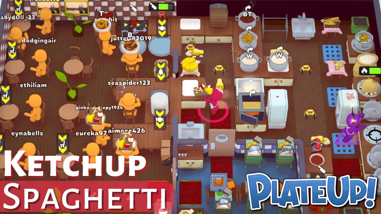 PlateUp! Ketchup Spaghetti - YouTube