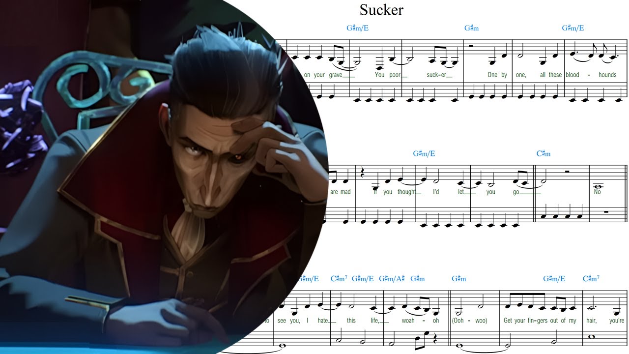 Marcus King, Arcane — Sucker — Piano Sheet Music - YouTube