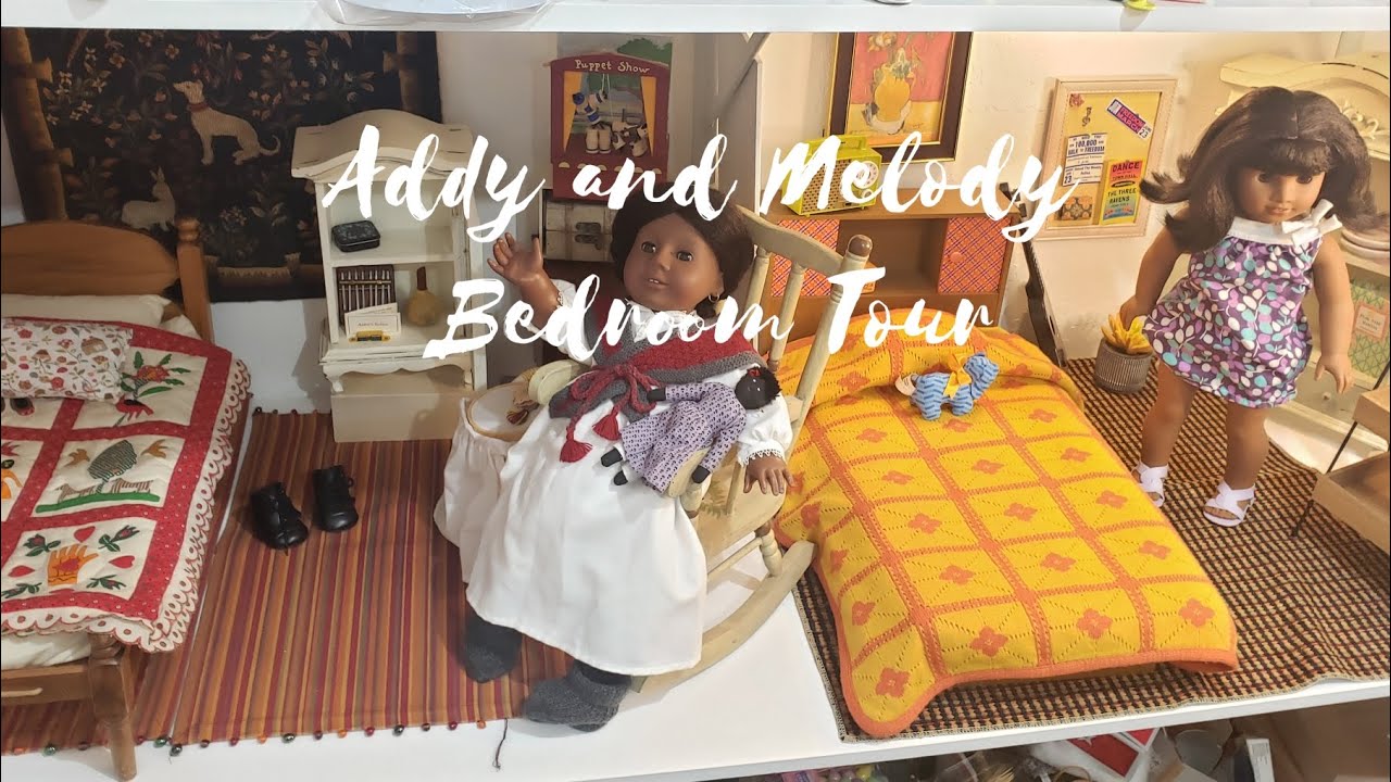 A quick little tour of Addy's & Melody's Bedrooms - YouTube
