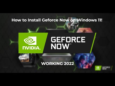How to INSTALL Geforce Now on Windows 11 [WORKING 2022] - YouTube
