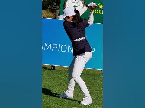 [Golf] 파자리 아난나루칸(23세 태국) LPGA 23' 뱅크오프매치 챔프 드라이버샷 - YouTube