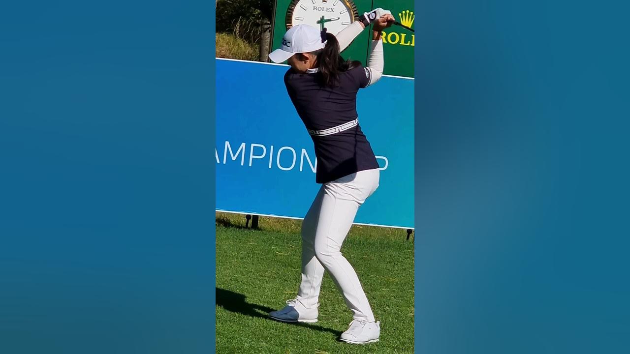 [Golf] 파자리 아난나루칸(23세 태국) LPGA 23' 뱅크오프매치 챔프 드라이버샷 - YouTube