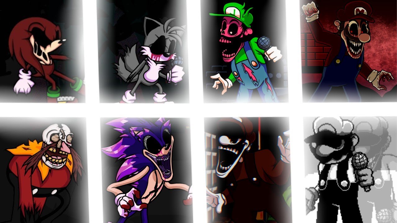 FNF Mashup: Triple Rivalry | Xenophanes Team Vs Mario Madness Team ...