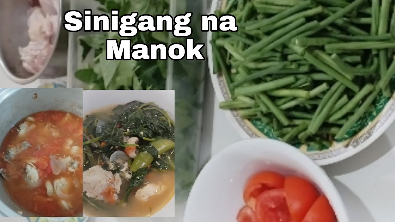 SINIGANG NA MANOK II KINAMATISANG MANOK - YouTube