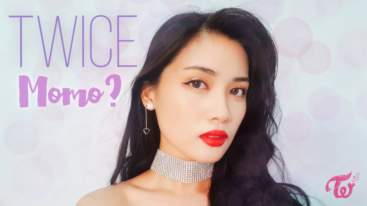 #MyleyMakeup: TWICE MOMO Inspired Makeup Tutorial - YouTube