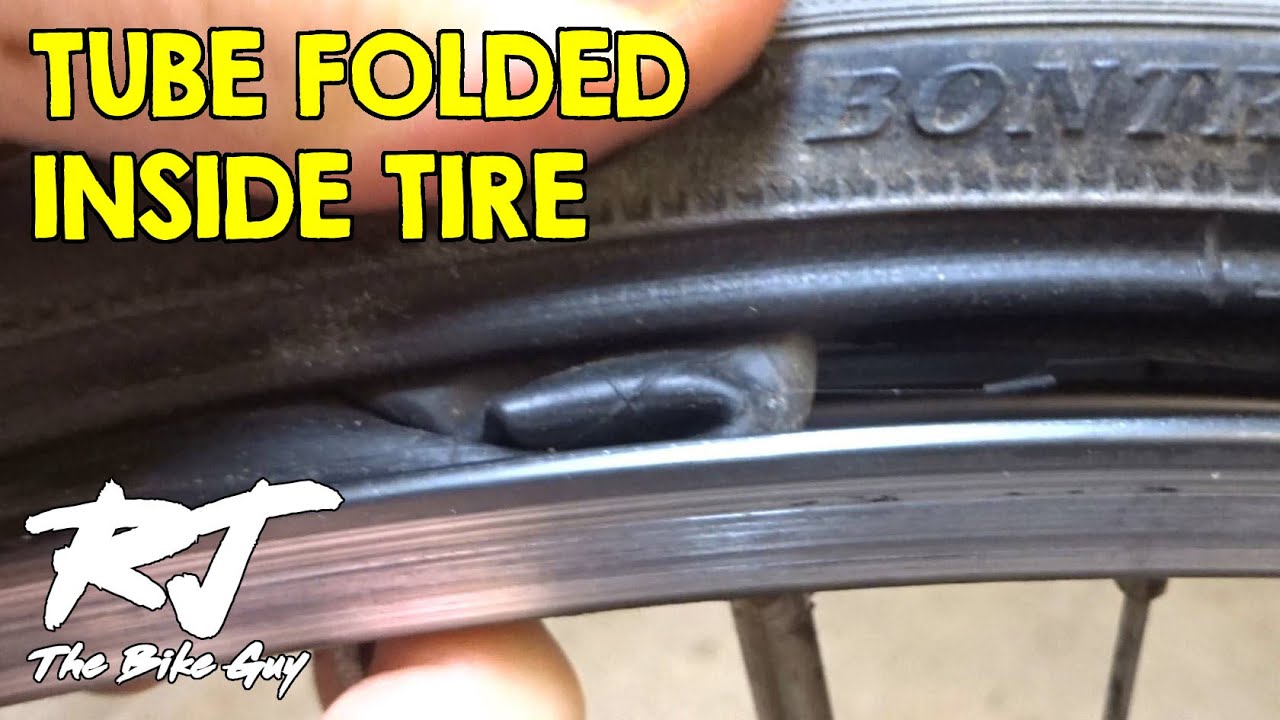 How Did Inner Tube Get Folded Inside The Tire? - YouTube