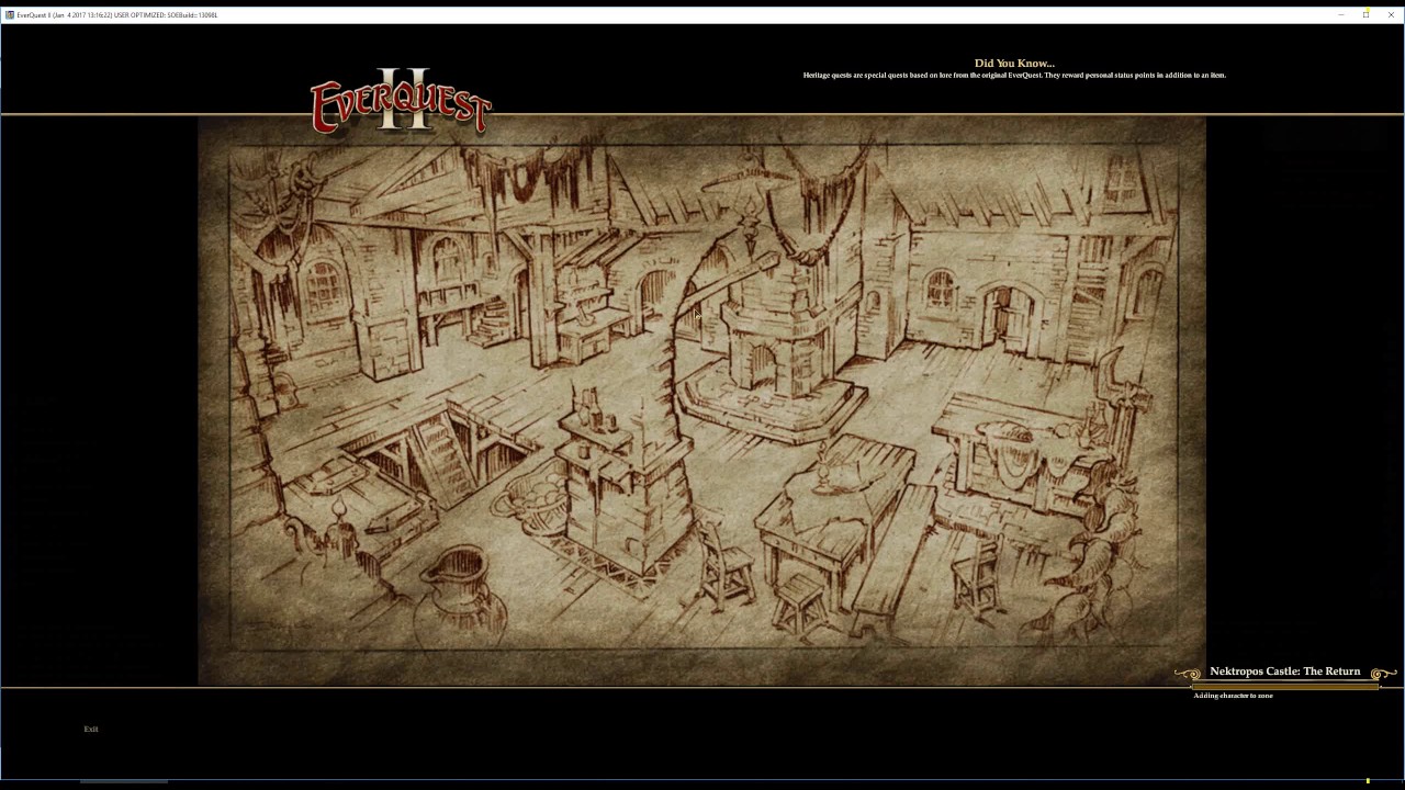 Everquest 2 - 98 Arasai Troubador - 072 - Nektropos Castle: The Return ...
