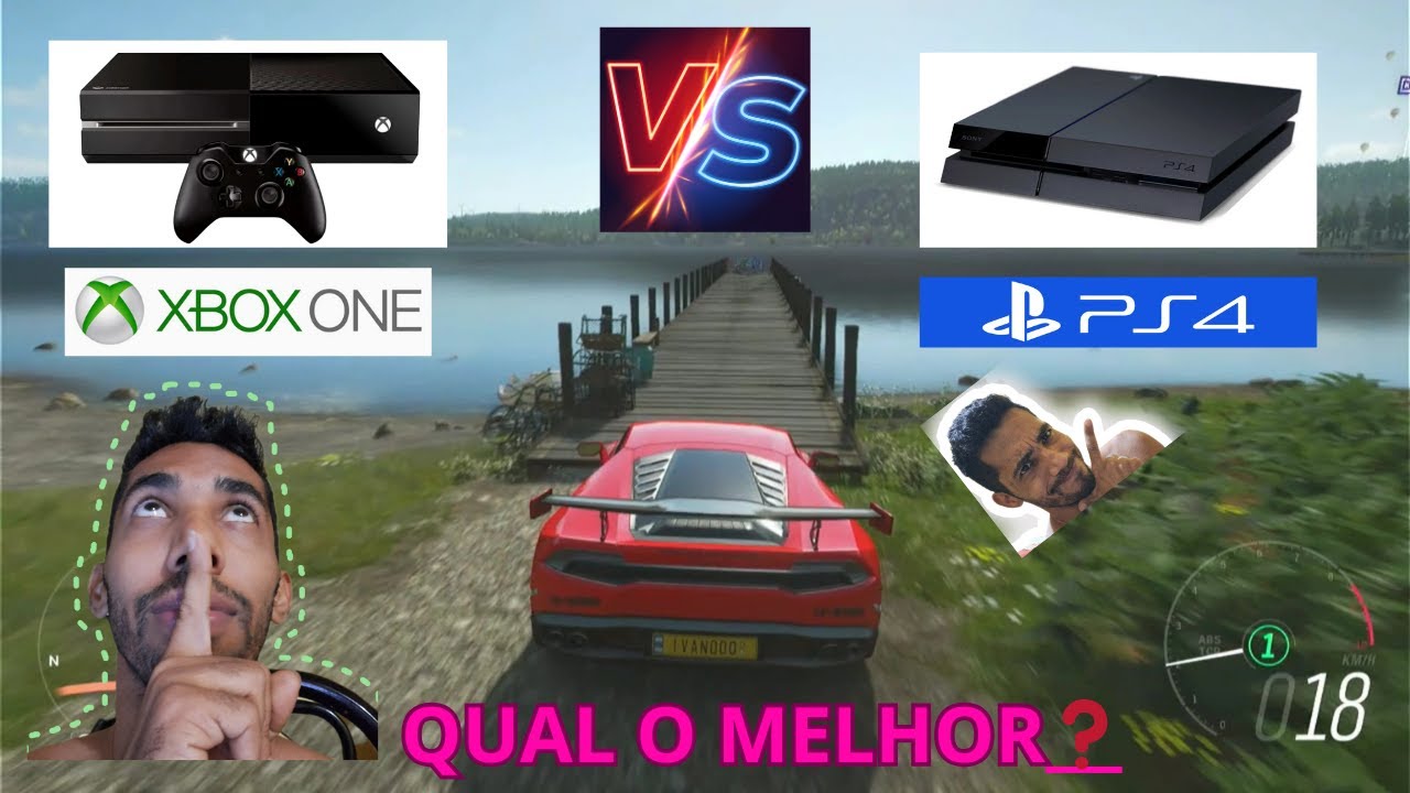XBOX ONE FAT VS PS4 FAT,QUAL O MELHOR EM 2024? - YouTube