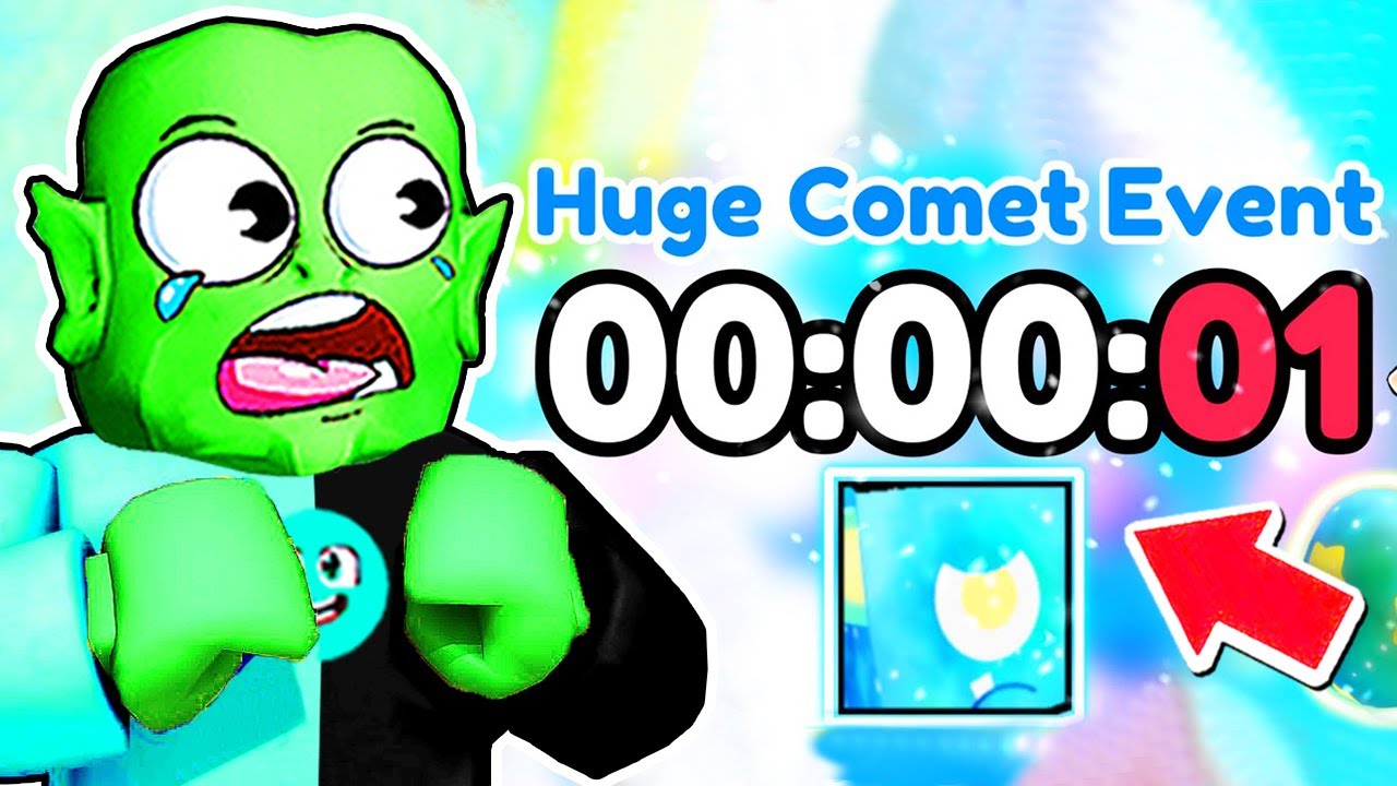 NOUL UPDATE 🥳🌠 COMET EVENT ⏰ HUGE GRATIS in Pet Simulator X! - YouTube