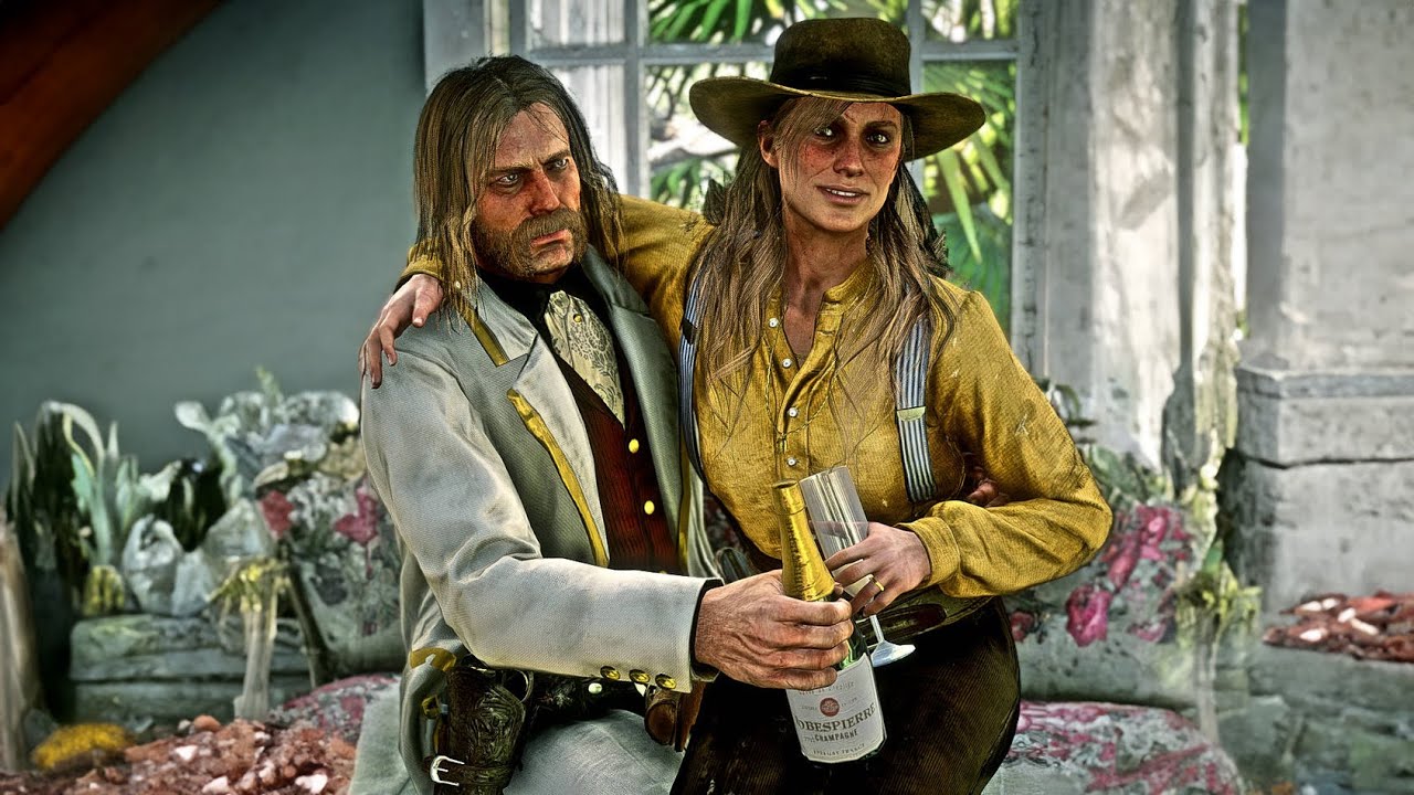Sadie Calls Herself Arthur's Wife. #rdr2 #fyp #gaming #viral - YouTube