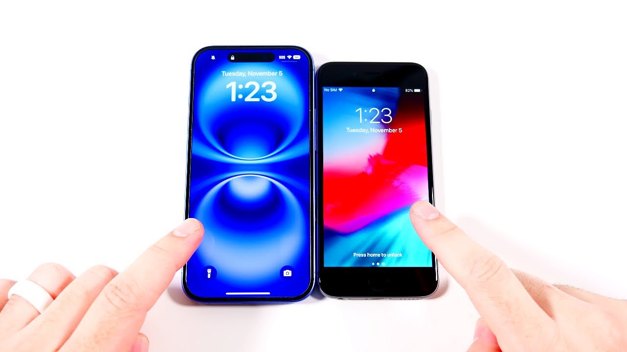 iPhone 16 vs iPhone 6 - 10 Years Later 🤣 - YouTube