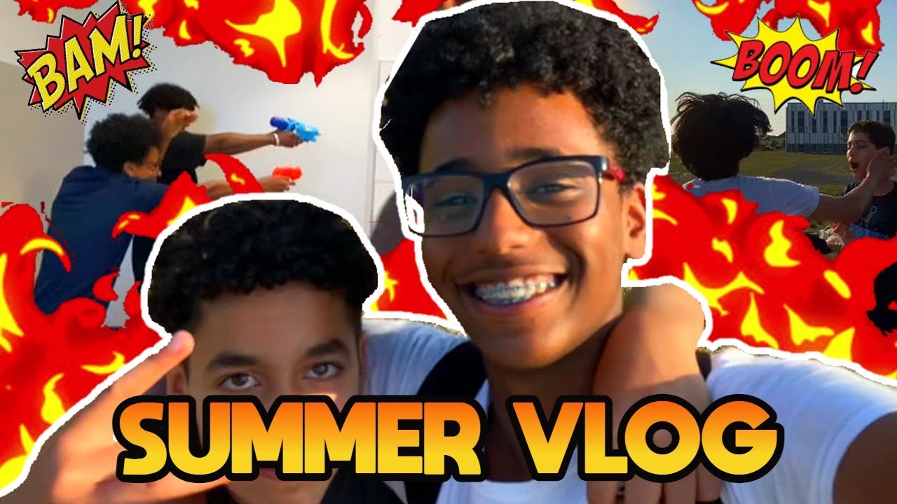 High School Summer Vlog (Fights!) - YouTube