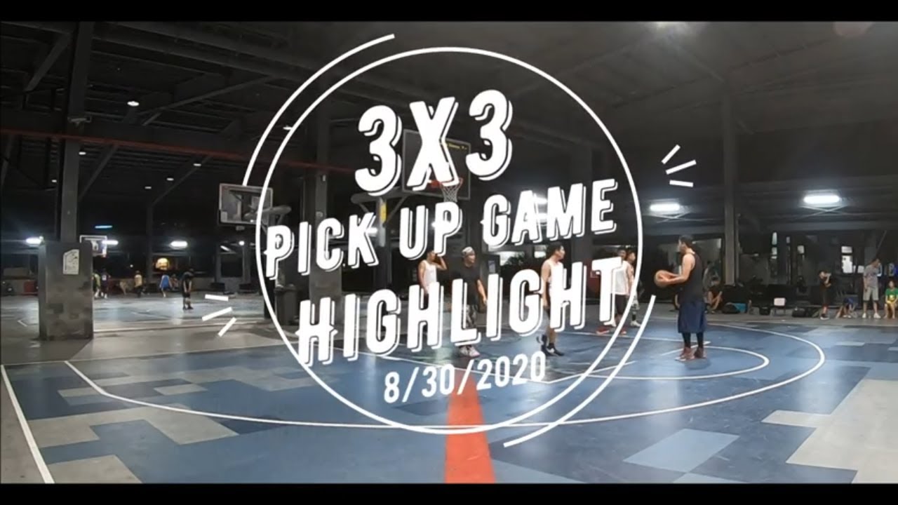 [3x3 Pick-up Game Series] Full Game Highlight (August 30, 2020) - YouTube