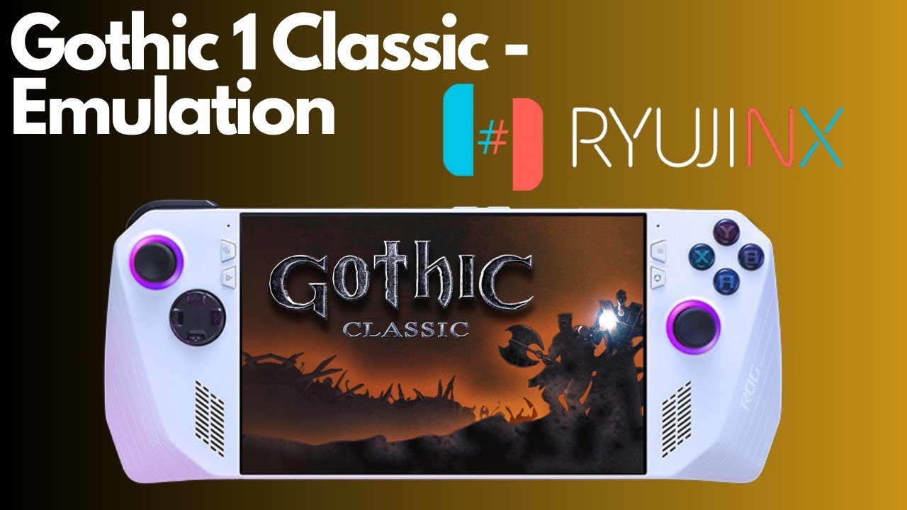 Gothic 1 Classic auf dem ROG Ally (Ryujinx Emulator) - Gameplay - YouTube