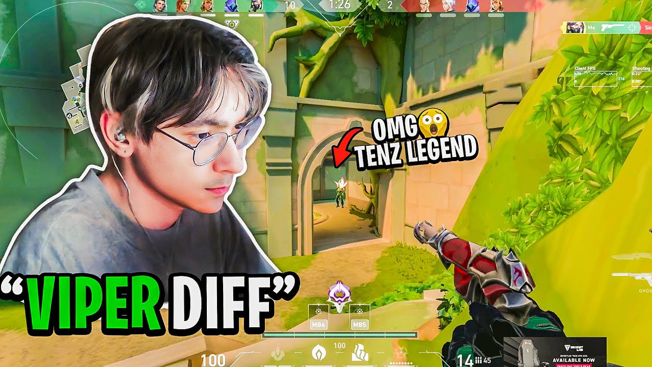 People Reacting TenZ Best Viper Plays😍 in Ranked | Valorant - YouTube