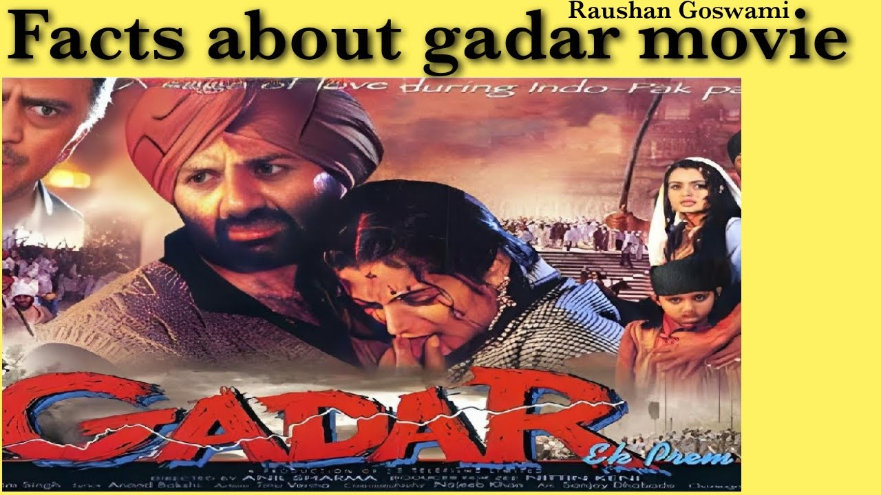 Gadar ek Prem Katha full movie 2001 | Gadar movie sunny deol, Amisha ...