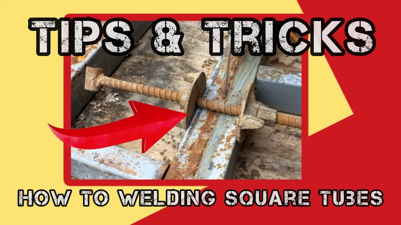 how to weld two square tube for beginers welder #weldingtipsandtricks ...