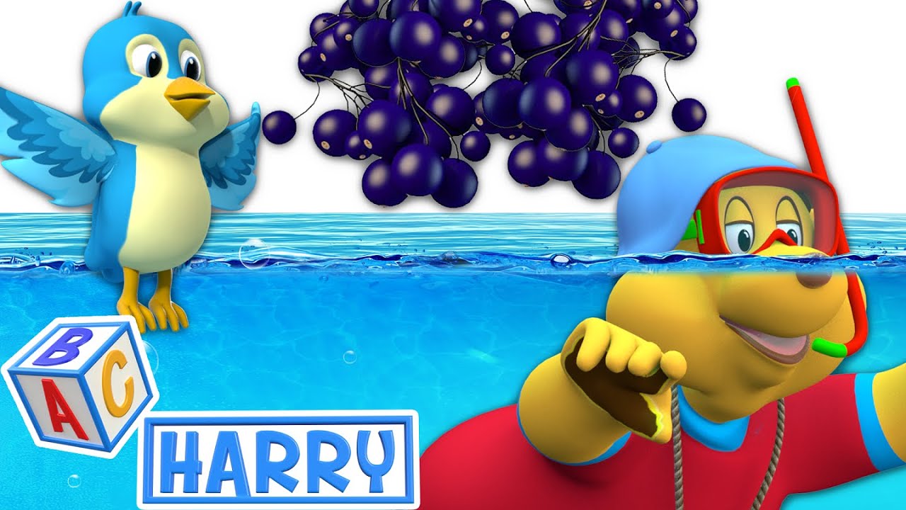 The Color Blue | Learn Colors | ABC Harry Nursery Rhymes & Kids Songs ...