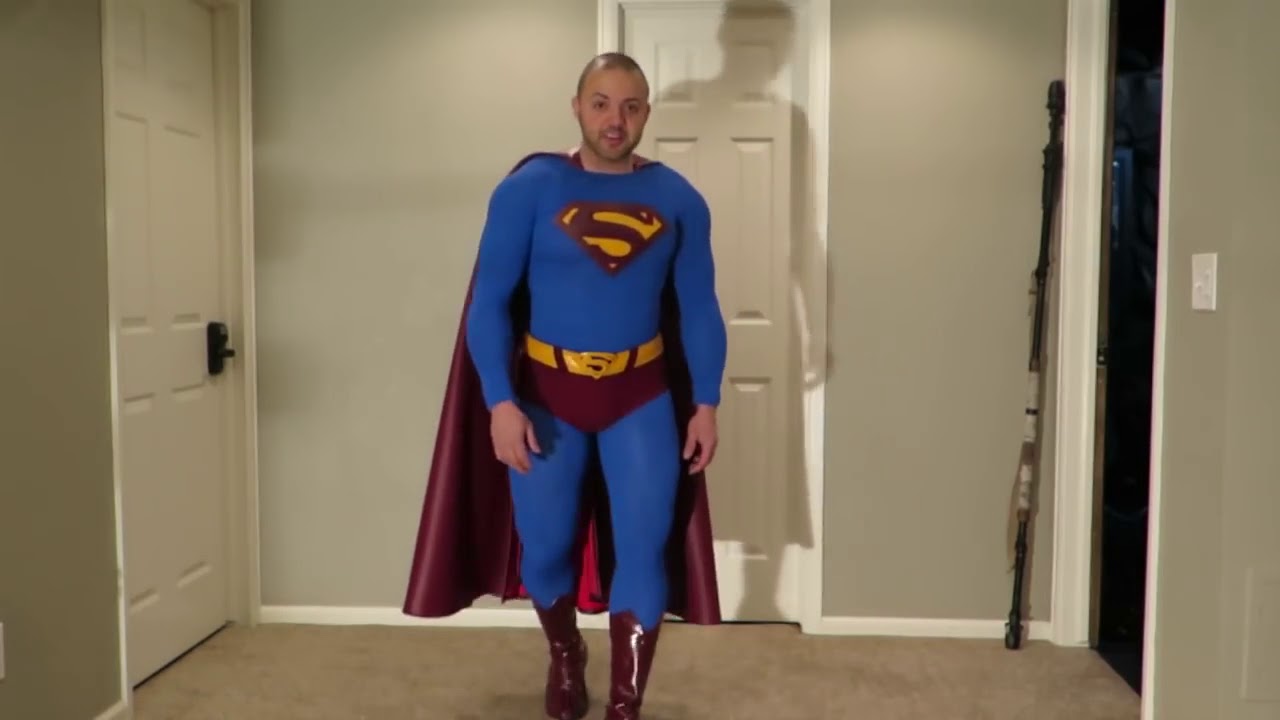 Superman Returns DIY Costume Replica - YouTube