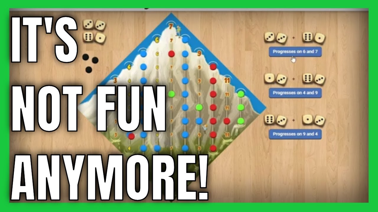 This Game of Can't Stop Made Me Rage so Bad! - YouTube